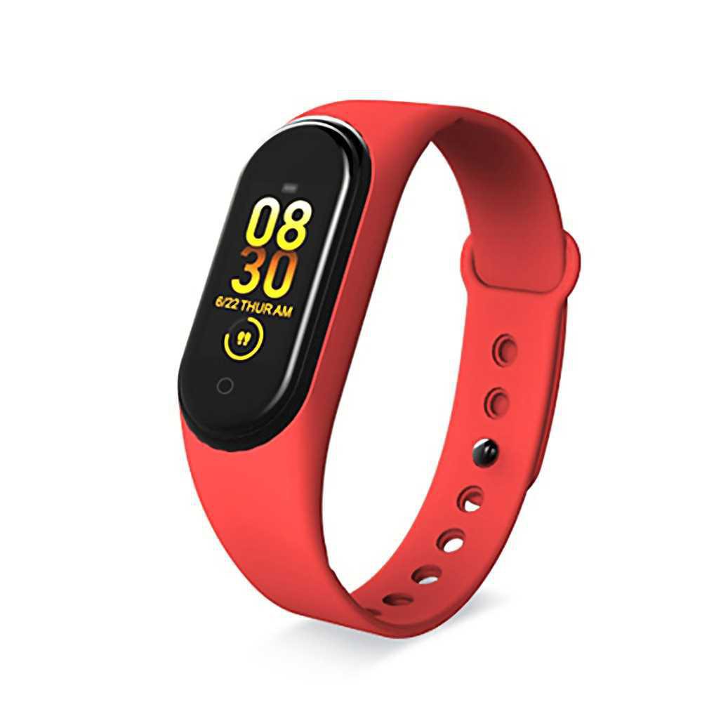 M4 Smart Band Sports Tracker Fitness (Red) | Shopee Malaysia
