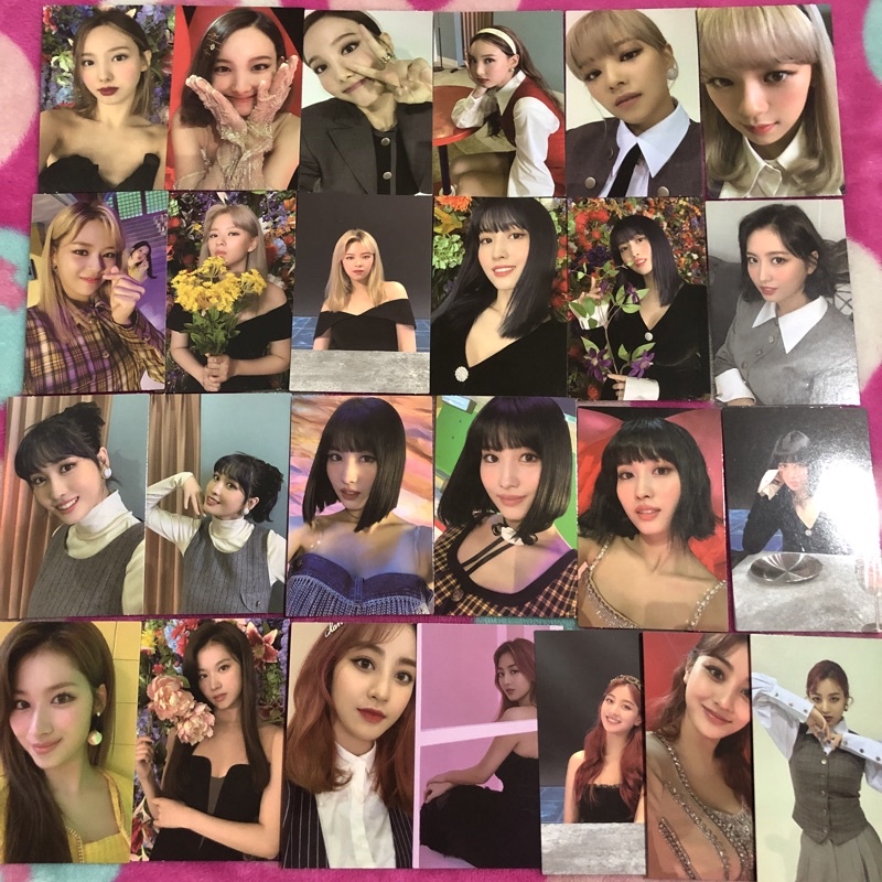 TWICE Eyes Wide Open EWO Official Photocard Nayeon Jeongyeon Momo Sana | Shopee Malaysia