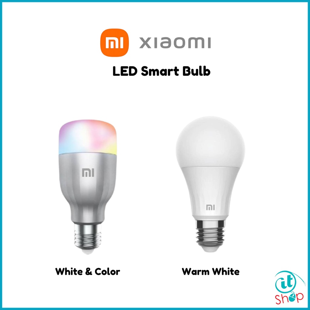 Mi Smart LED Bulb (Warm White) /LED Smart Bulb Essential (White and ...