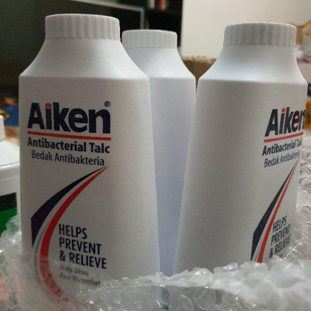 Aiken Antibacterial Talc Powder / Bedak Antibakteria 300g | Shopee Malaysia