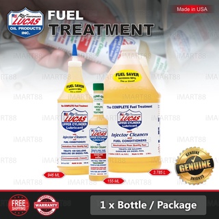 LUCAS Oil Fuel Treatment Injector Cleaner 155ML 946ML 3.785L System ...