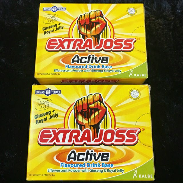 Extra Joss Active Energy Drink Powder (6X4g sachets) | Shopee Malaysia