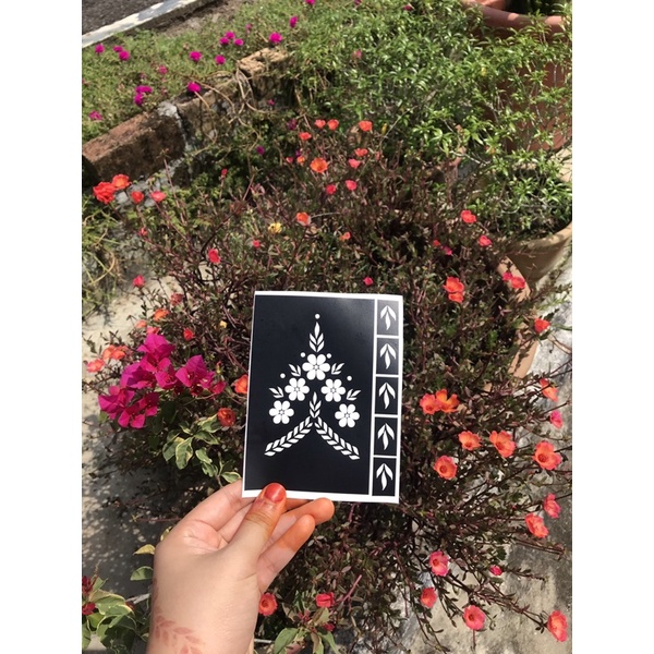 sticker inai + jari simple & nice | Shopee Malaysia