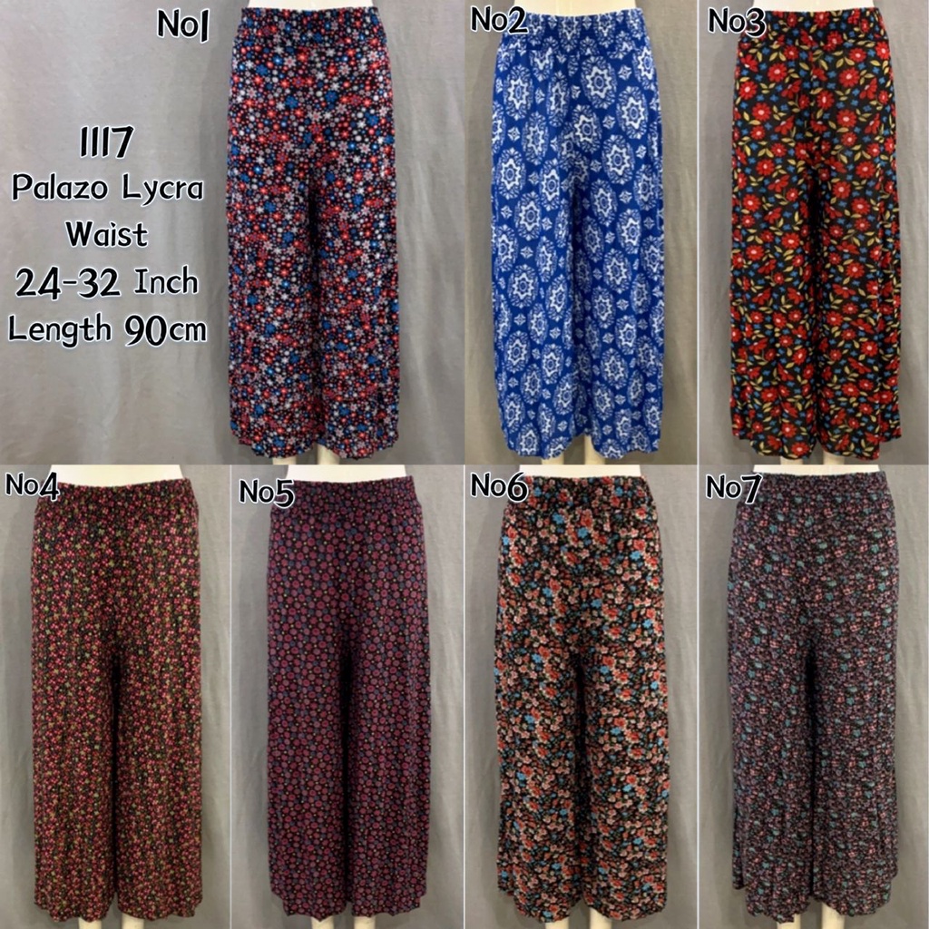OFFER MUSLIM PALAZO PANTS LYCRA SELUAR PALAZZO MURAH | Shopee Malaysia