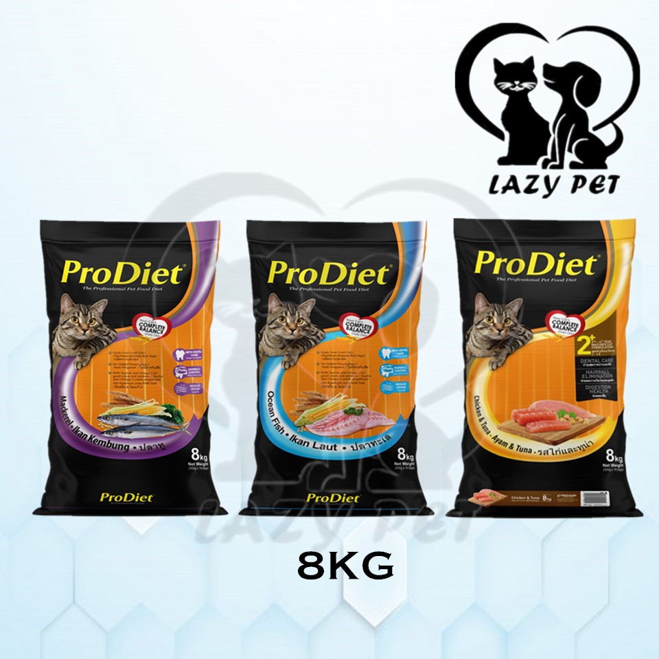 Prodiet Mackerel / Ocean Fish / Chicken Tuna / Classic Tuna (Cat Food ...