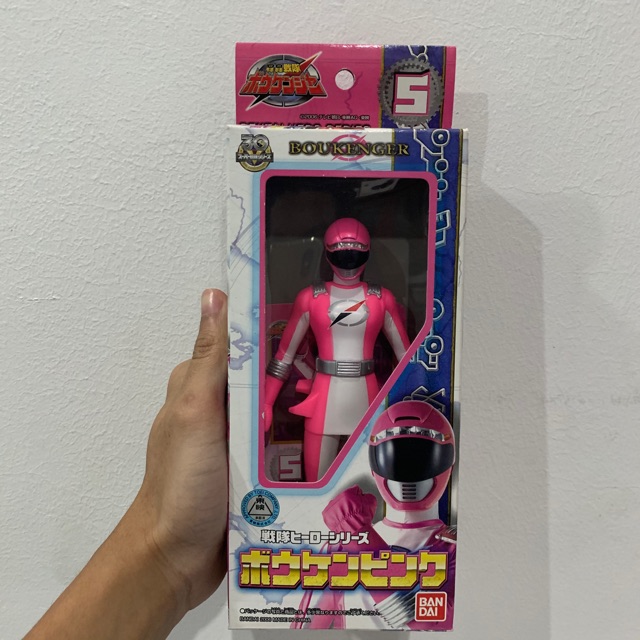 Bandai Sentai Hero Series Boukenger 5 Bouken Pink | Shopee Malaysia