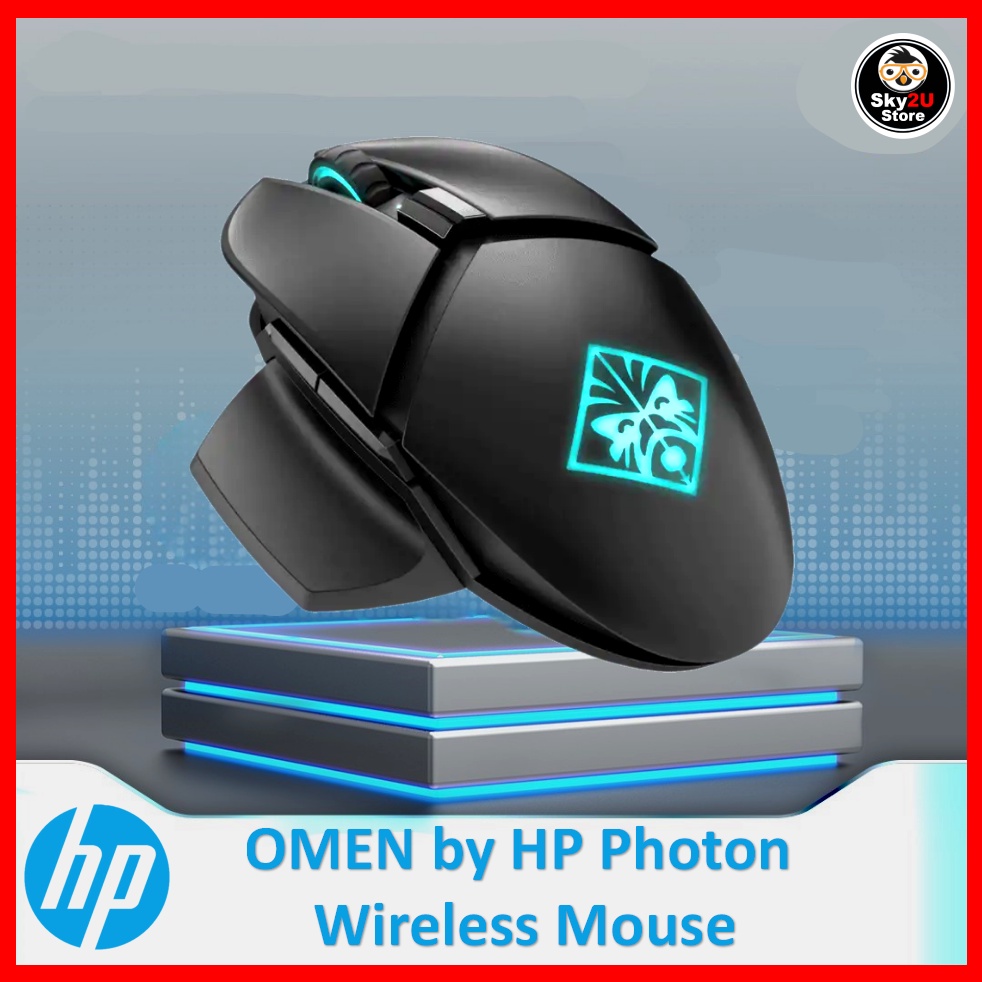 OMEN by HP Photon Wireless Mouse (6CL96AA) | Shopee Malaysia
