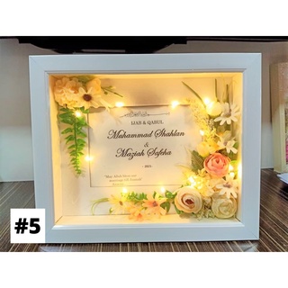 Gubahan Frame Duit Hantaran Kahwin / Frame duit mas kahwin PART1 ...