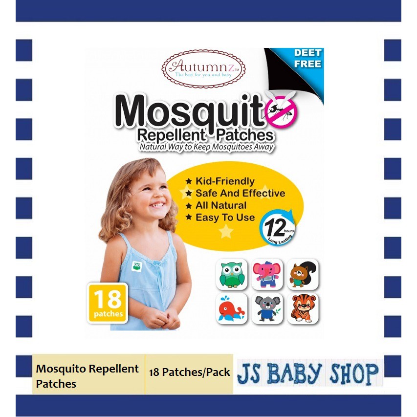 Autumnz Mosquito Repellent Patches (18 Patches/Pack) | Shopee Malaysia