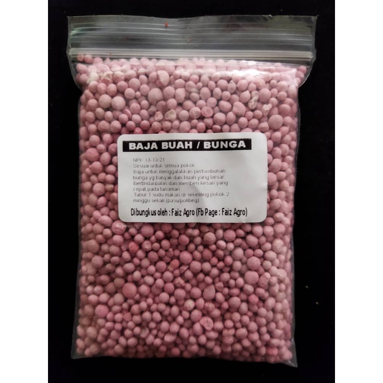 Baja Buah / Baja Bunga / Lebat Buah / Pek Bajet MURAH 100gram | Shopee ...