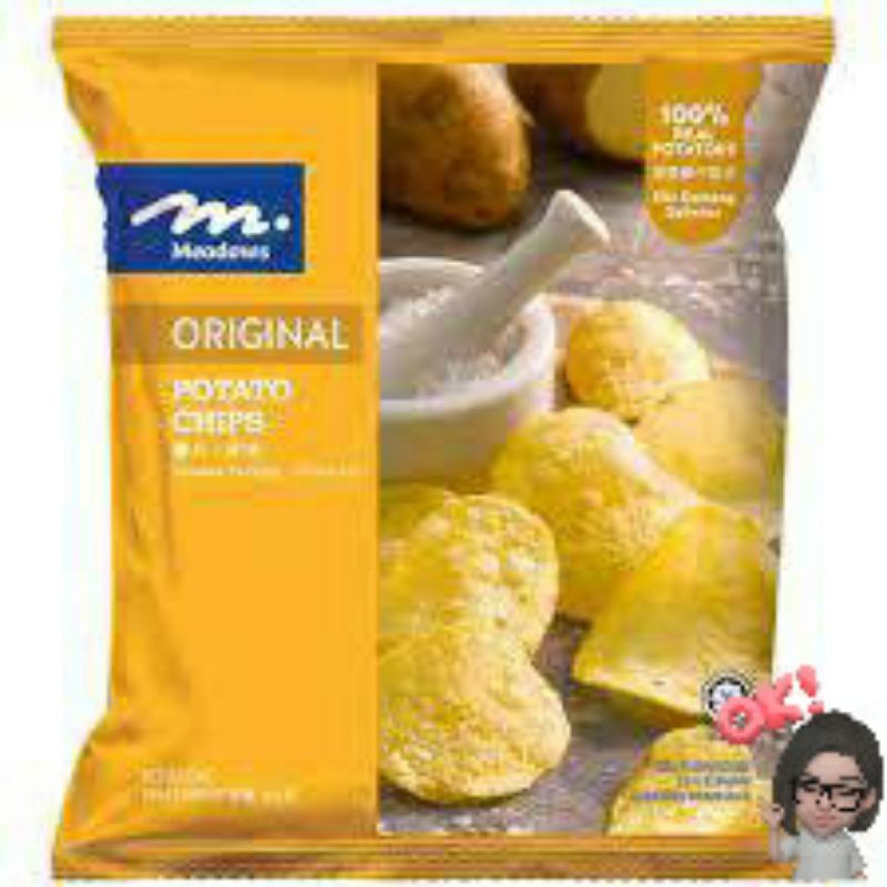 Meadows Original Potato Chips(60g) | Shopee Malaysia
