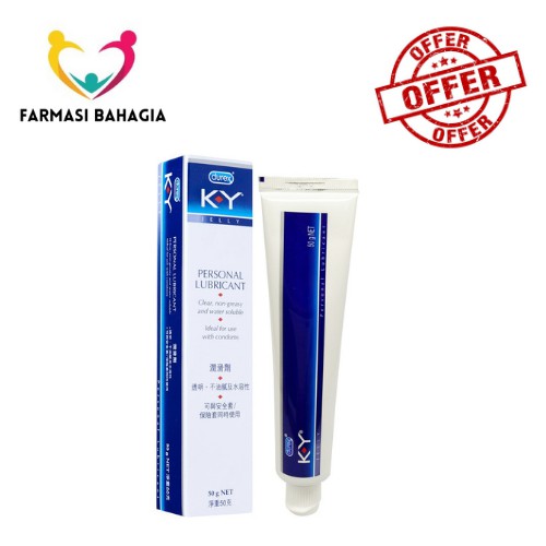 DUREX KY JELLY NON-GREASY PERSONAL LUBRICANT (50G/100G) | Shopee Malaysia