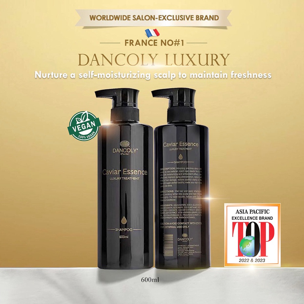 Dancoly Luxury Series Cavier Essence Shampoo For Damaged Anti-Frizz ...