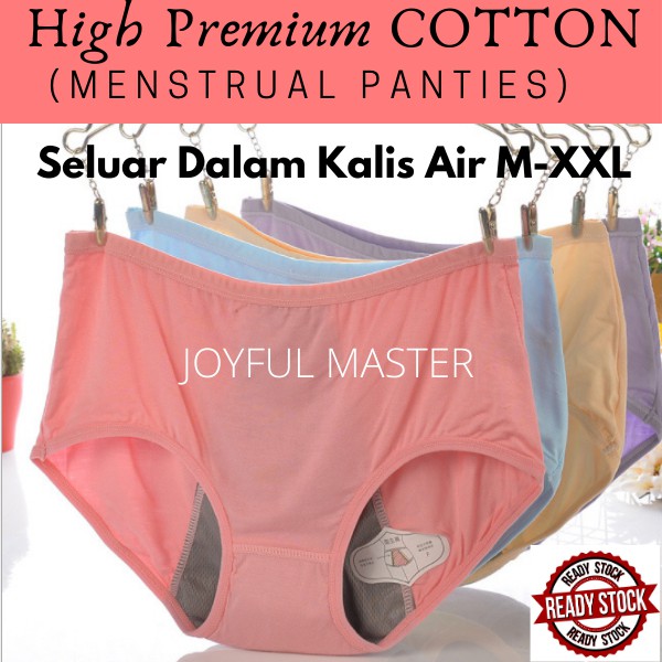 Seluar Dalam Kalis Bocor Haid(Menstrual Pantie) | Shopee Malaysia
