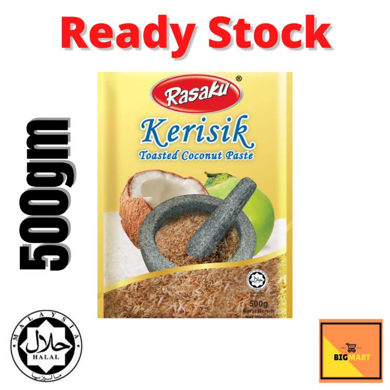 RASAKU TOASTED COCONUT PASTE 500G (KERISIK) | Shopee Malaysia