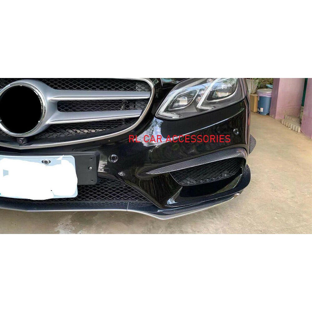 Mercedes Benz W212 2013 2014 2015 Facelift AMG bumper front carbon ...