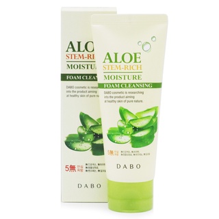 Dabo Aloe stem-rich Moisture Foam Cleansing 100ml | Shopee Malaysia