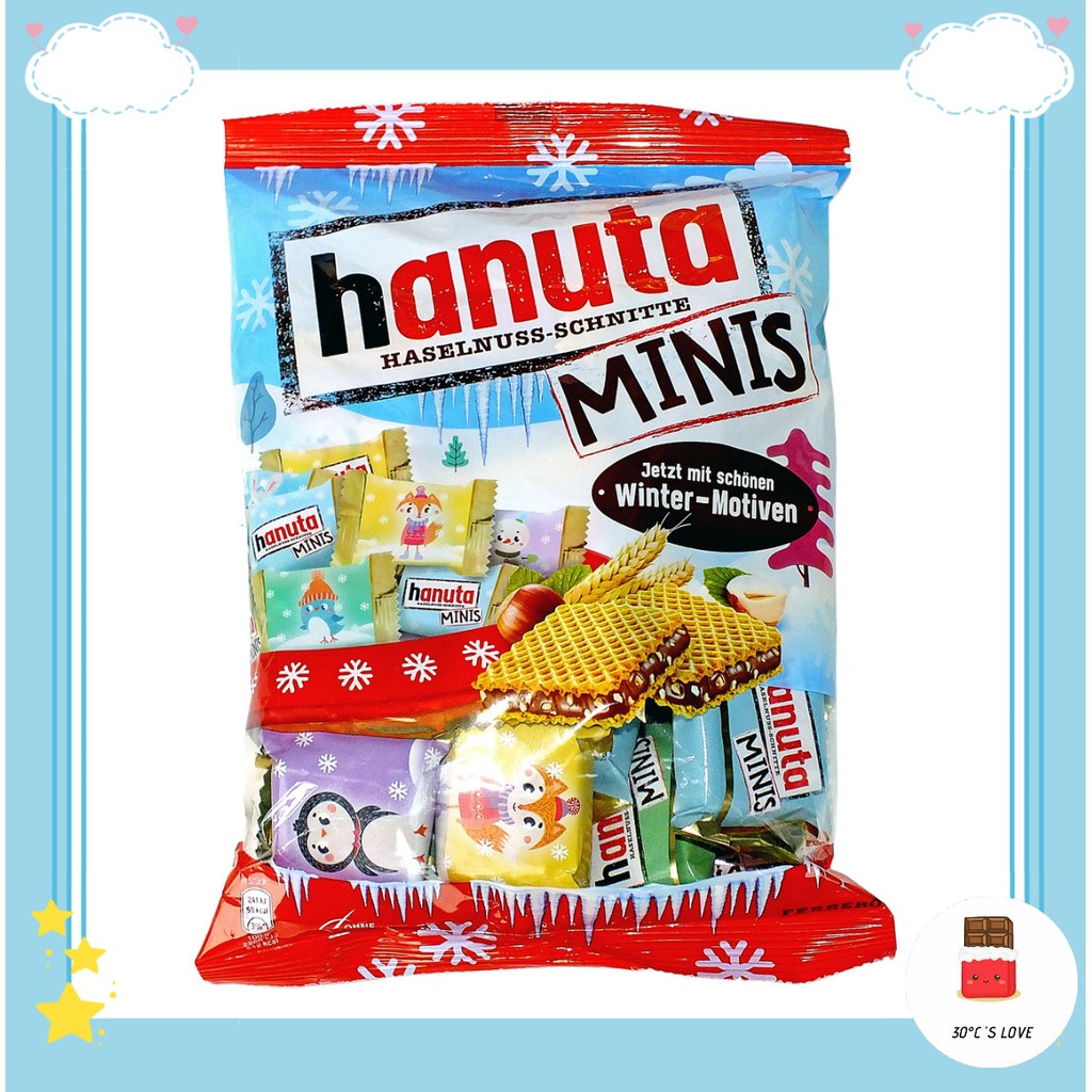 FERRERO HANUTA MINIS WINTER SPECIAL EDITION 200G | Shopee Malaysia
