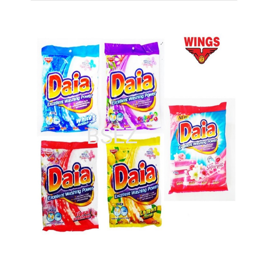 DAIA EXCELLENT WASH POWDER DETERGENT (2.2KG / 2.3KG/2.4KG) | Shopee ...