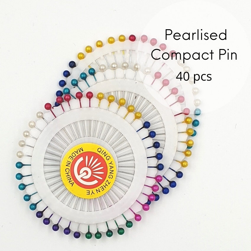 Sewtizen Compact Pearlised Tailor Pin Jahit Baju - Alat Jahitan/Kraf ...