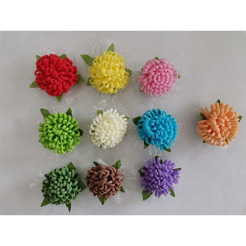 (4.5cm)bunga rozet span kenduri kecil/bunga span hiasan serbaguna ...