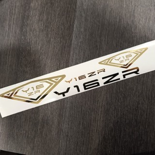 YAMAHA Y16ZR Y16 STICKER LOGO MOTOR EMBLEM MOTORCYCLE NEW HLY BIKE BODY ...