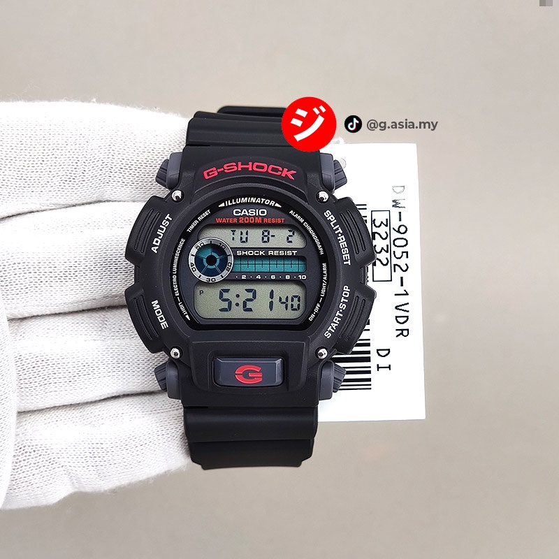 G SHOCK DW-9052 DW-9052-1 DW-9052-1V DW-9052-1VDR Anak Katak Hitam ...