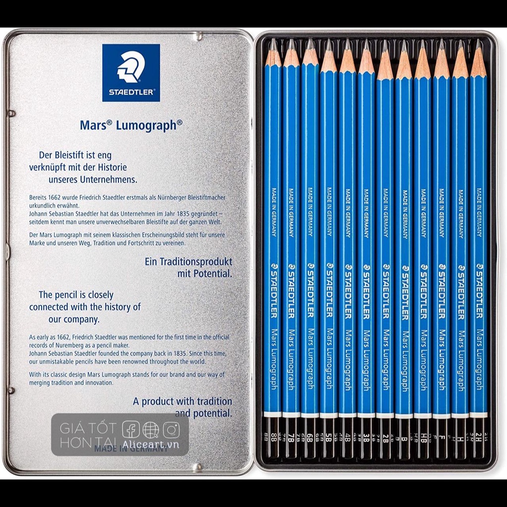 Staedtler Stedler Blue pencil CB to 9B - NEW | Shopee Malaysia