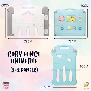 [FREE DELIVERY] COBY FOLDABLE FENCE UNIVERSE (8+2 PANEL) | Shopee Malaysia