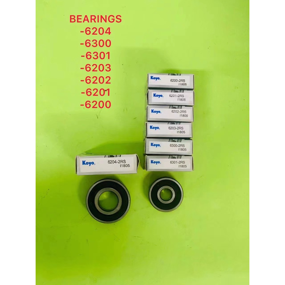 KOYO WHEEL TYRE BEARING 6201 6200 6202 6203 6204 6300 6301 6301(202 ...