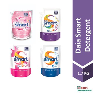 Daia Smart Concentrated Liquid Detergent Refill 1.7kg | Shopee Malaysia
