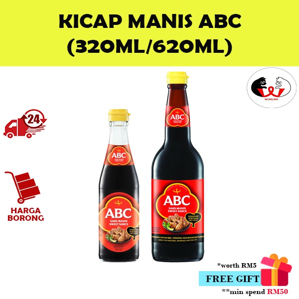Kicap Manis ABC / ABC Brand Sweet Sauce (320ML / 620ML) | Shopee Malaysia