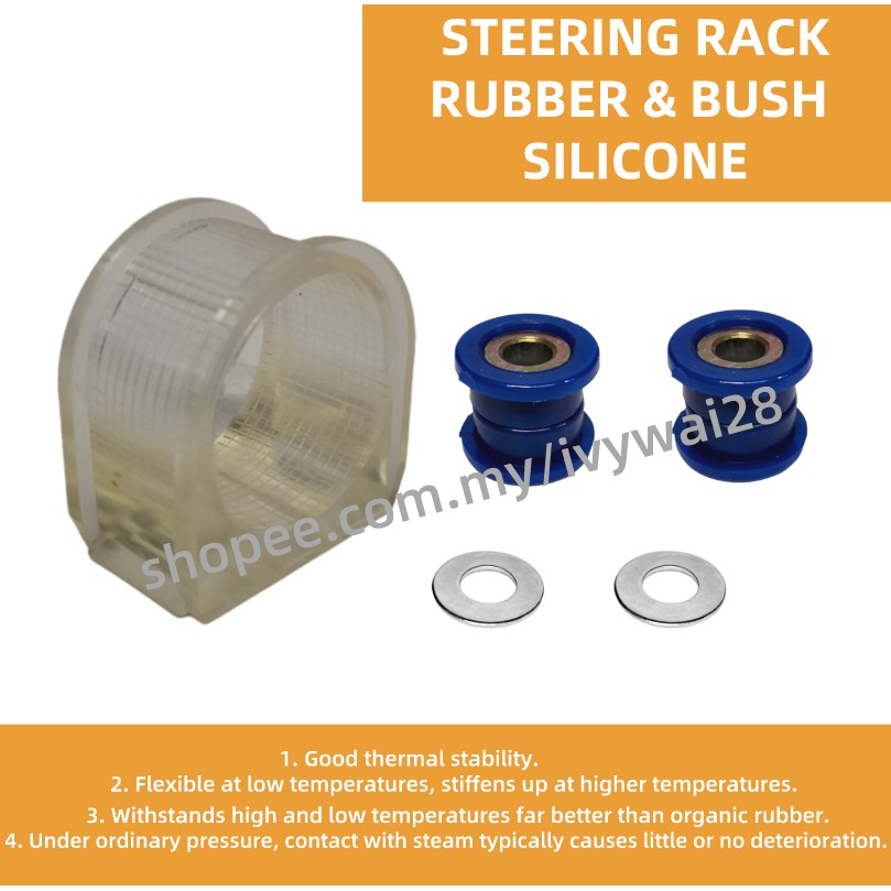 SILICONE Steering Rack Rubber Bush Myvi 2005-2017 Myvi Lagi Best VIVA ...