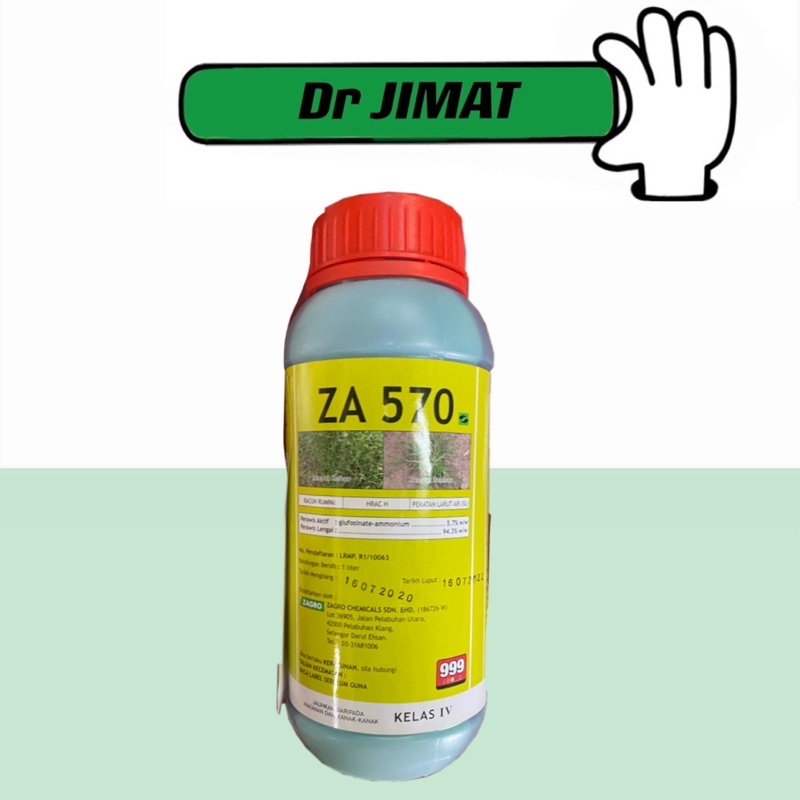 ZA 570 1LITER RACUN RUMPAI RACUN RUMPUT HERBICIDE | Shopee Malaysia