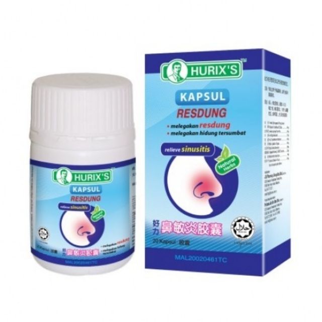 Hurix's Kapsul Resdung 20s | Shopee Malaysia