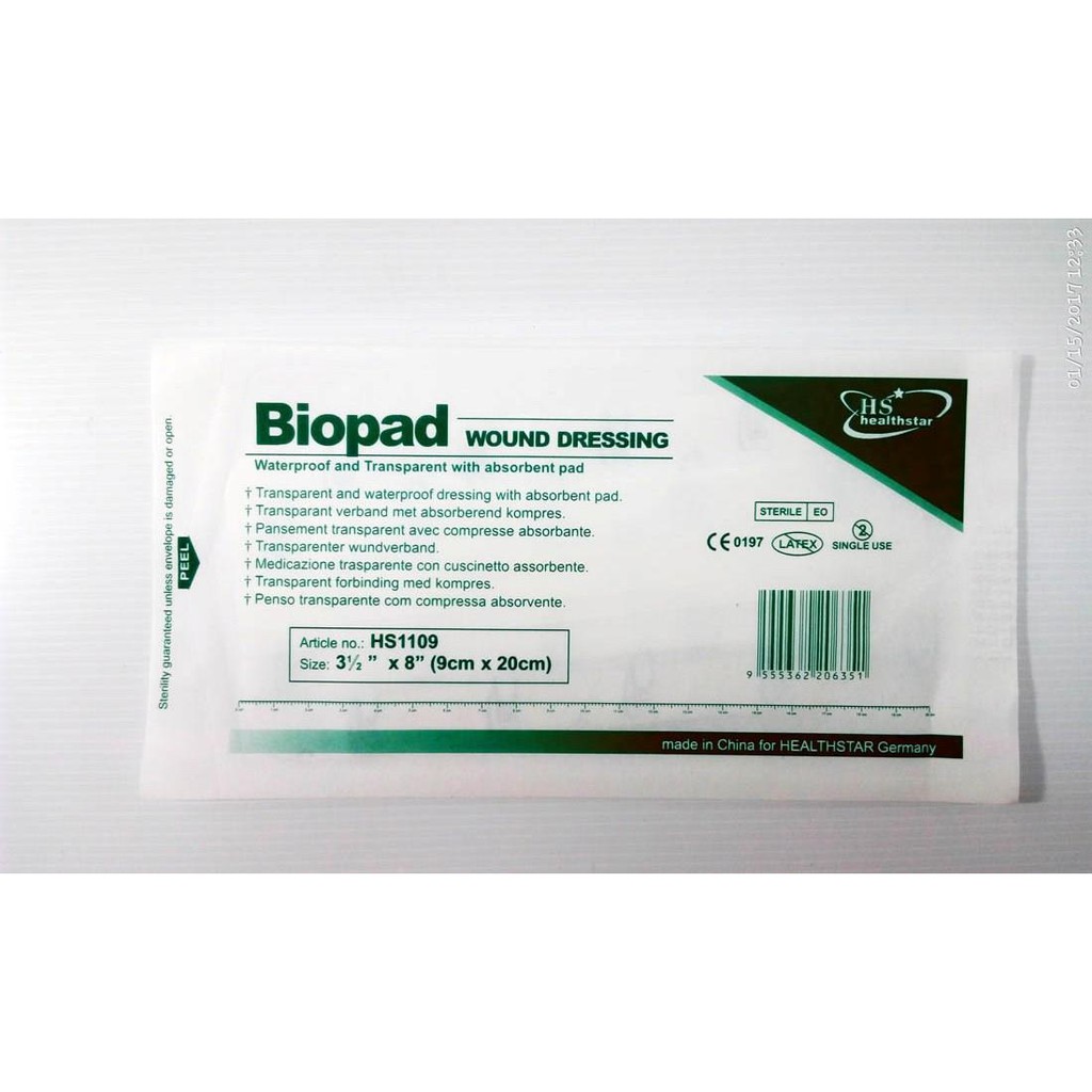 Biopad wound dressing | BeeCost