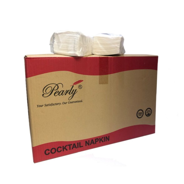 ( Carton ) 2ply Cocktail Tissue Napkin / Pulp Cocktail Tissue Paper ...
