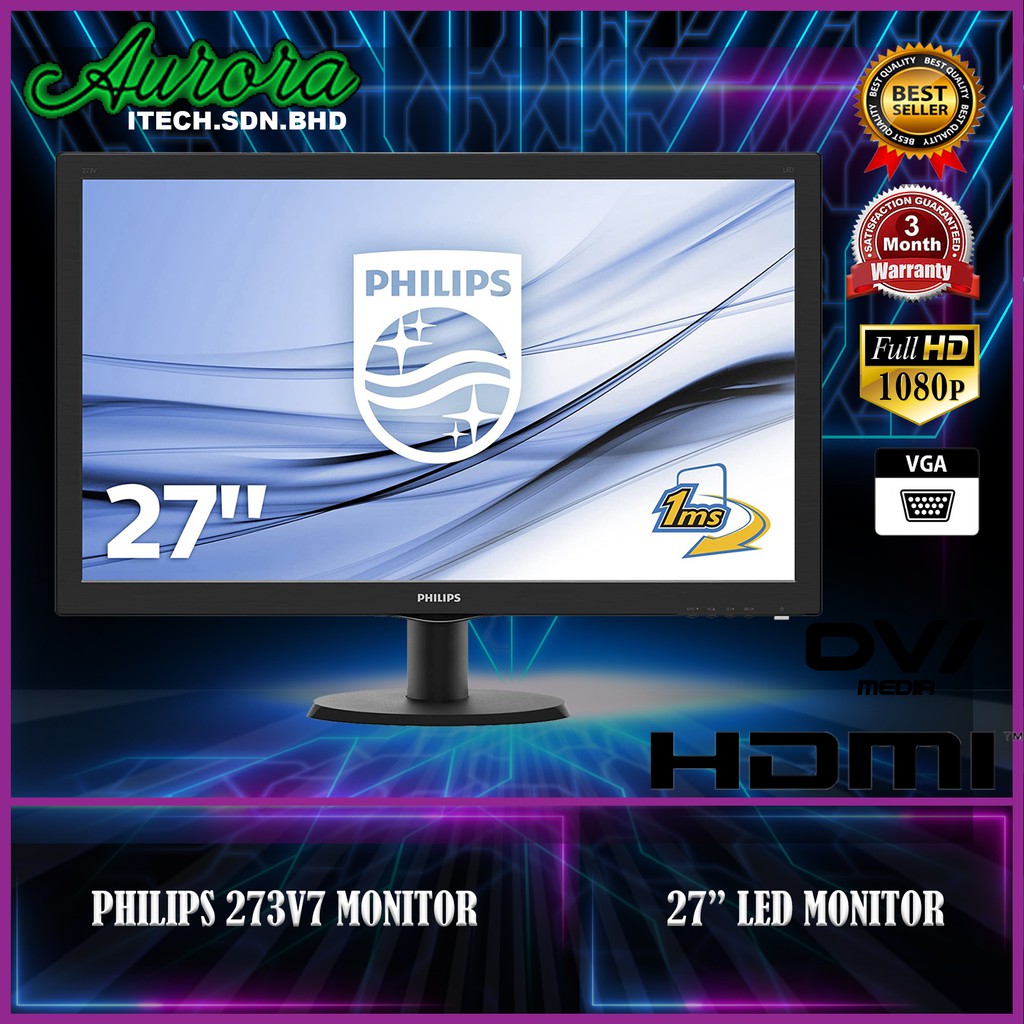 Philips 17''- 27'' LED / LCD MONITOR / 17S4 / 200V4 / 223V5 / 223V7Q ...