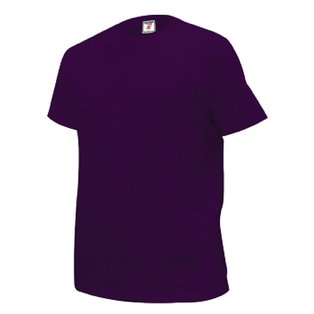 XS - 5XL 100% cotton PURPLE plain tshirt UNISEX (round neck) BAJU ...