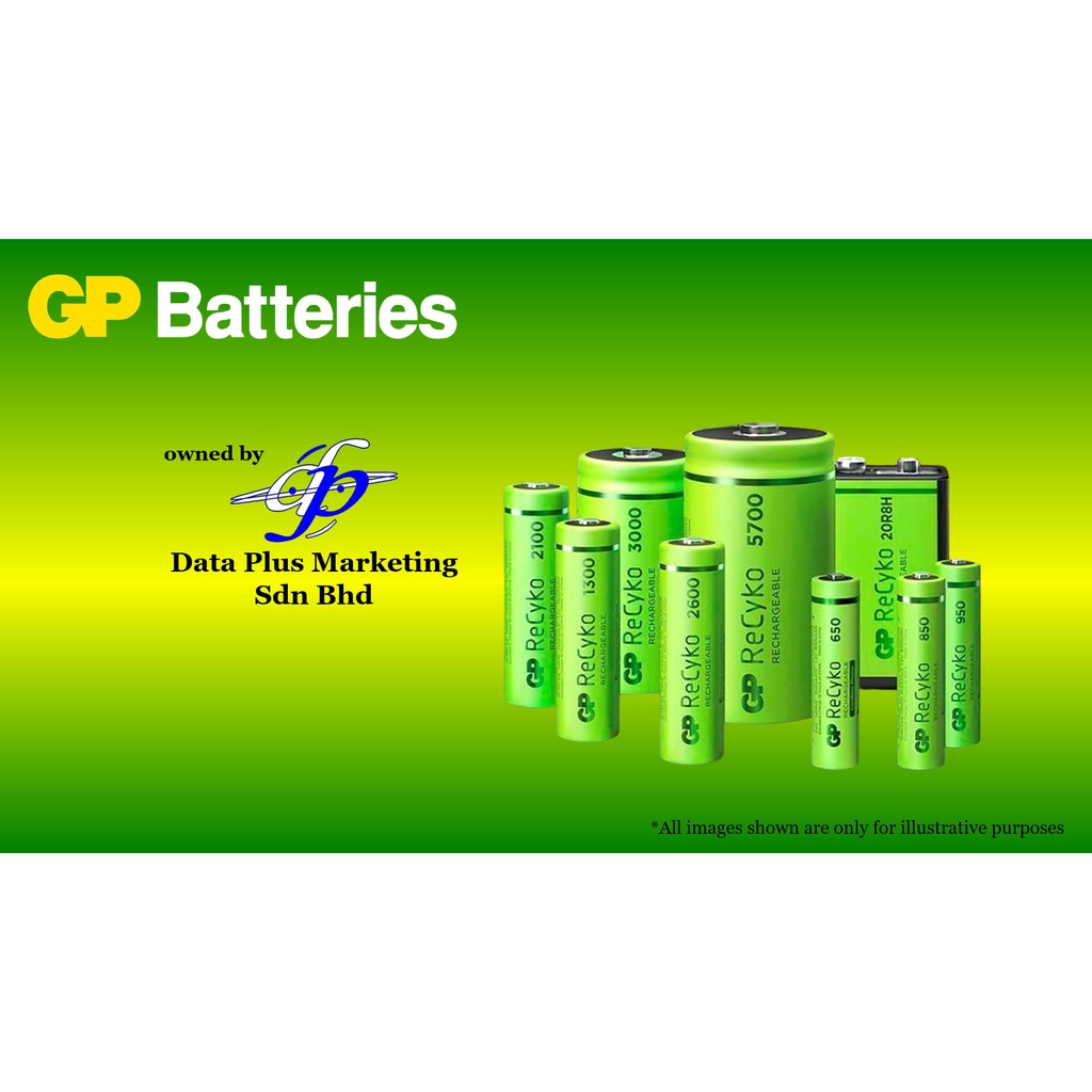 GP ReCyko Rechargeable Batteries | Shopee Malaysia