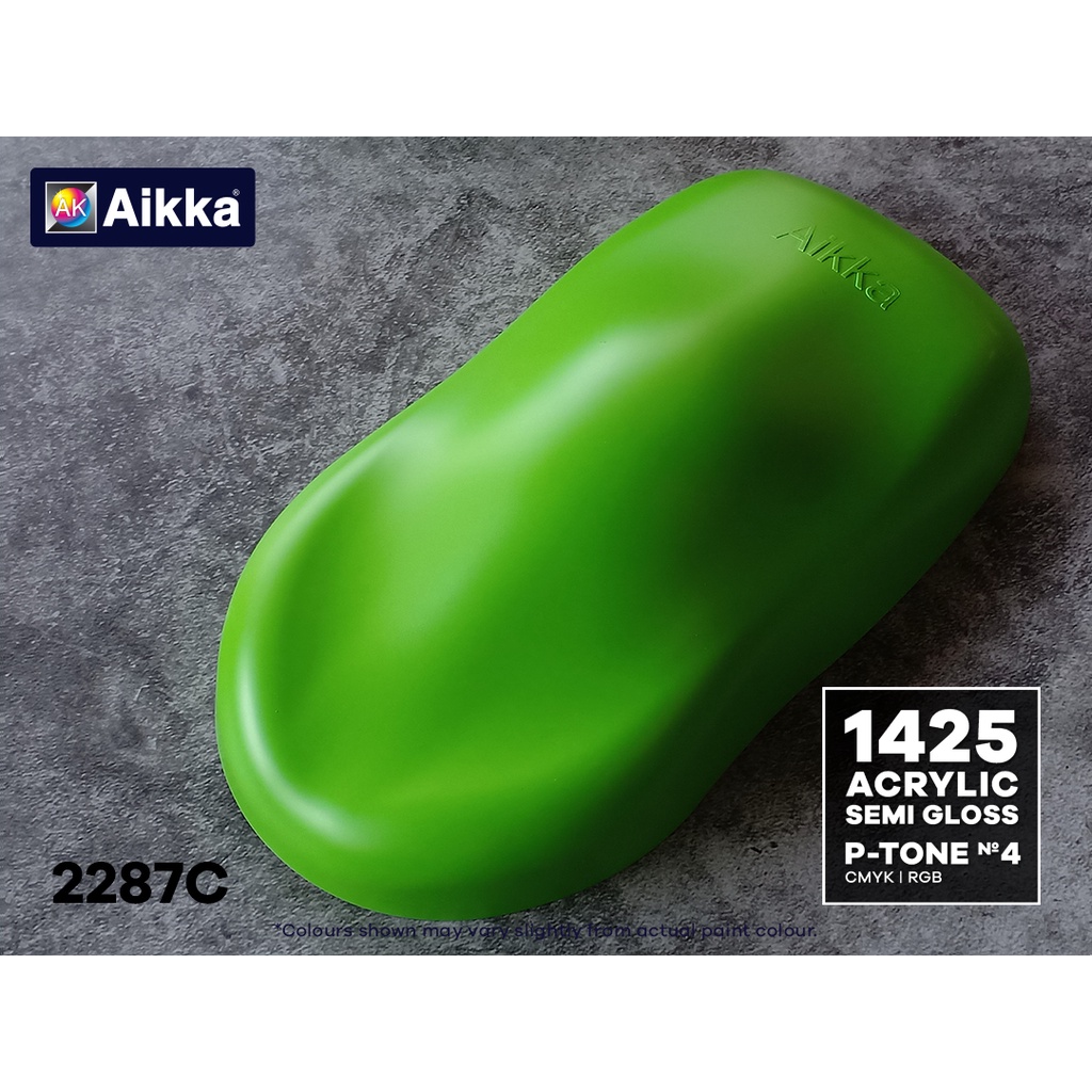 AIKKA Paint PANTONE Colour 2287C / 1425 ACRYLIC SEMI GLOSS PAINT ...