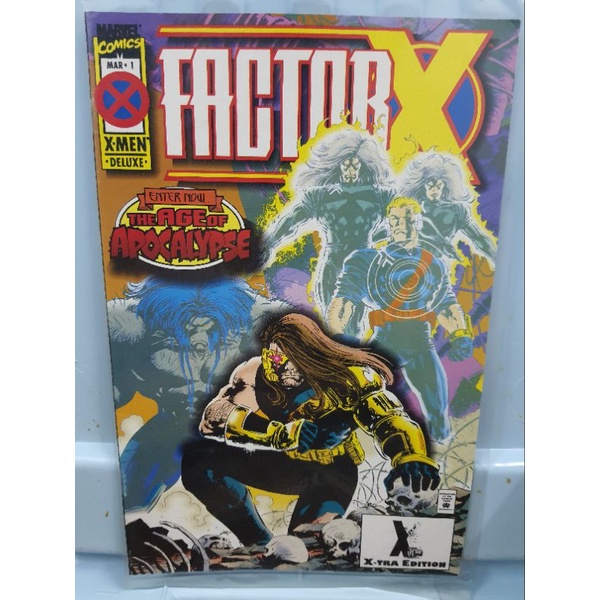 Marvel Comics: Factor X #1 Xtra Edition; Age of Apocalypse (X-Men ...