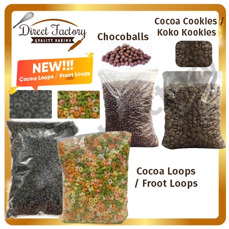Chocoballs / choco ball / COCOA COOKIES / Koko Kookies / COCOA LOOPS ...