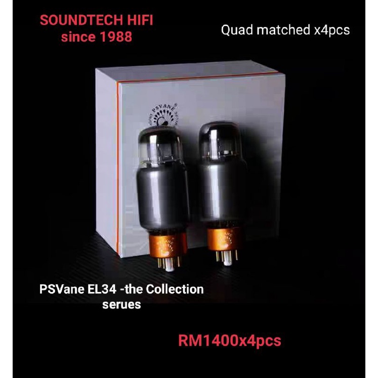 PSVane EL34 Collection series - Quad Matched x4pcs | Shopee Malaysia