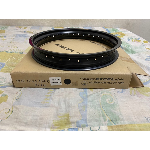 Takasago Excel Rim Asia 2.15 X 17 Black 36 Hole (1PCS) | Shopee Malaysia
