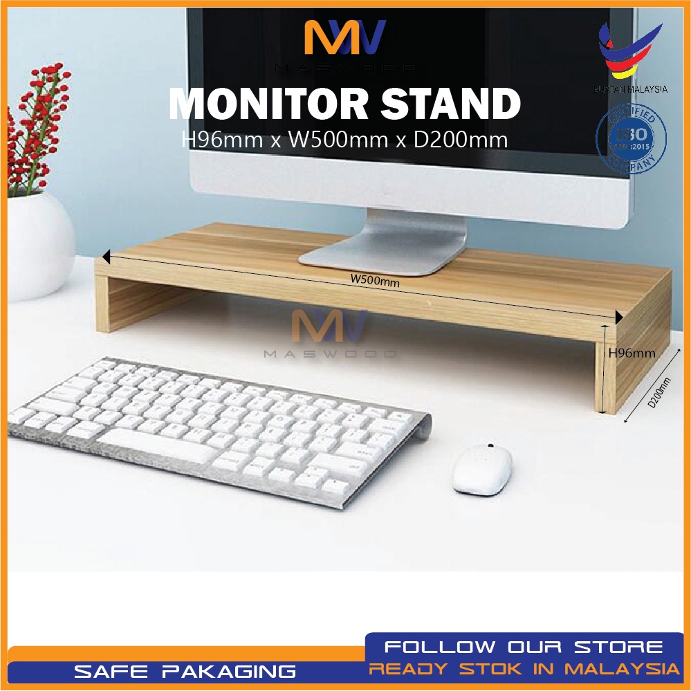 Monitor Stand Computer Monitor Screen Increased Shelf Computer Desktop ...