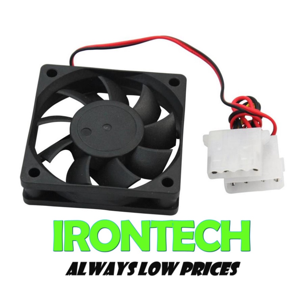 4Pin 4 PIN Molex 6 cm 60mm Desktop Computer Case Cooler CPU 6cm Cooling ...