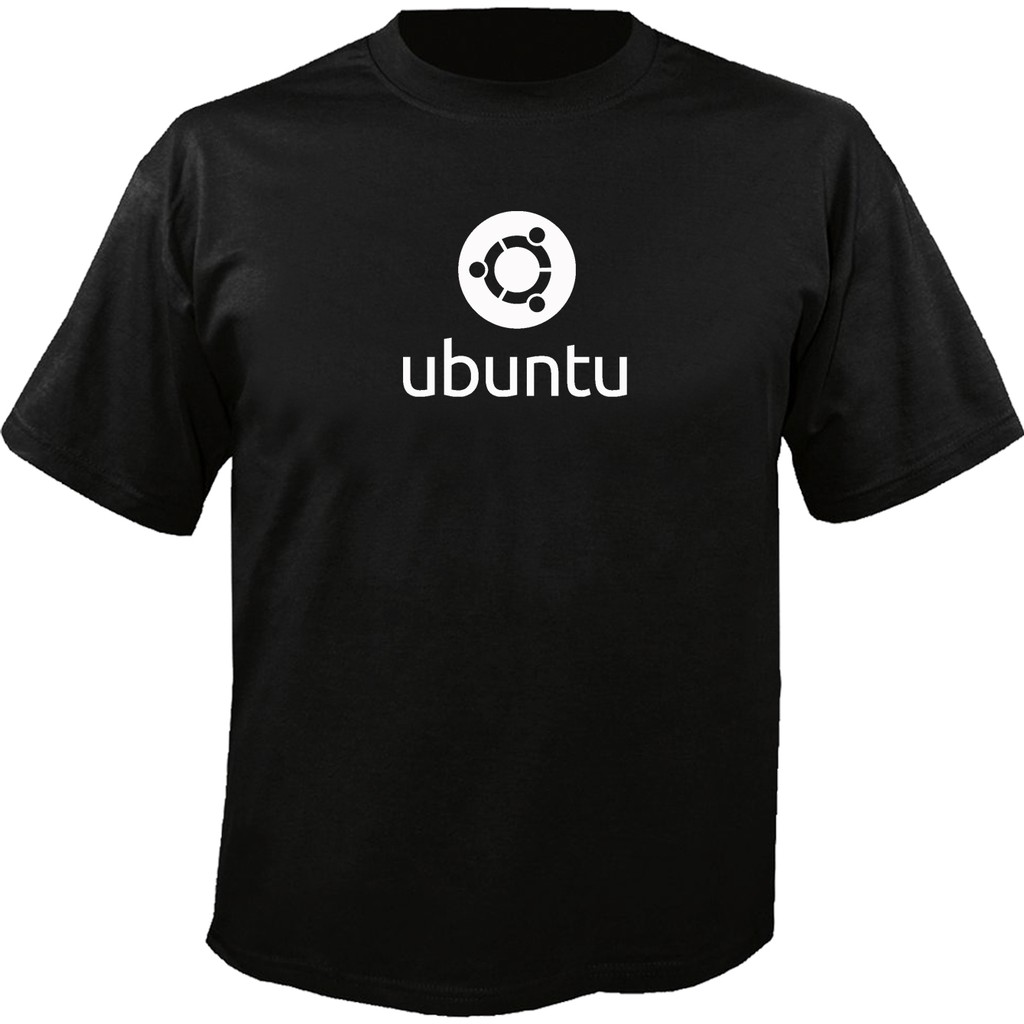 UBUNTU LINUX Custom Tshirt Tee Shirt Teeshirt BLACK COLOR (S-3XL ...