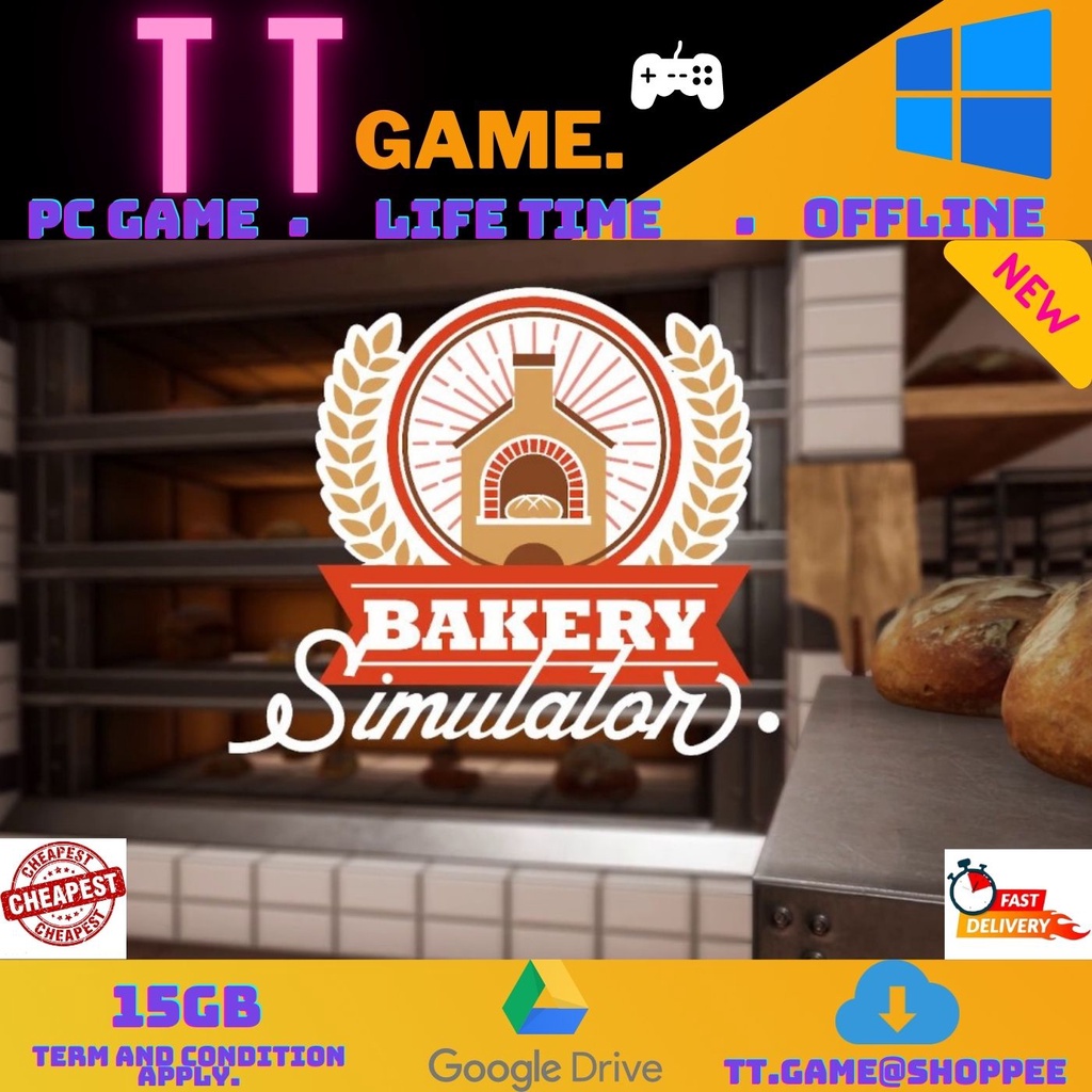 Bakery Simulator (PC) (FAST DOWNLOAD) (OFFLINE) (ALL-DLC) (FAST INSTALL ...