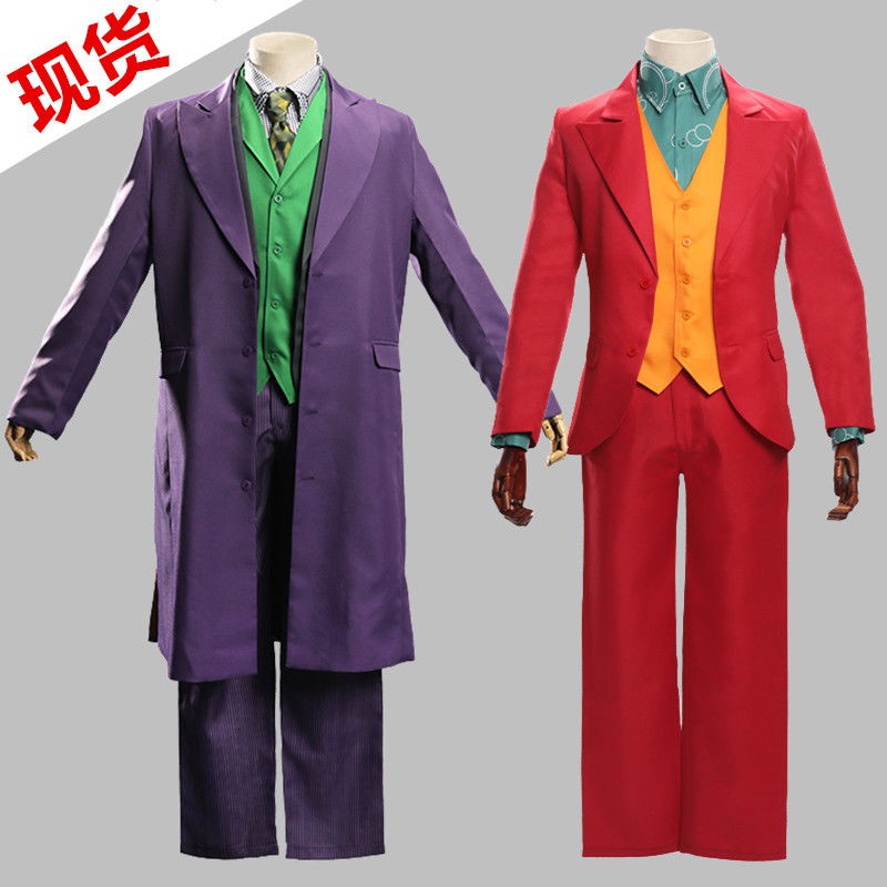 Batman Dark Knight COS clothing Heath Ledger Joker Joker COS clothing ...